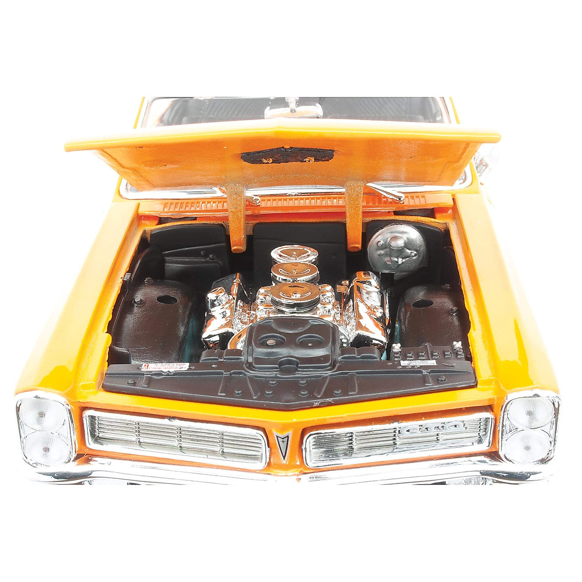 Maisto 1:18 Scale 1965 Pontiac GTO (Hurst Edition) Diecast Vehicle (Colors May Vary)