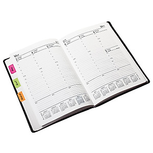 Post-it Tabs, 1 in Solid, Aqua, Yellow, Pink, Red, Green, Orange, 6/Color, 36/Dispenser (686-ALOPRYT)