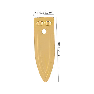Gatuida 150 Pcs Copper Zinc Electrode Strip Electrode Materials Rods of Maat Electrode Strip for Experiment Copper Electrode Strip Experiment Supplies Zinc Strip Zinc Plate Copper Strip