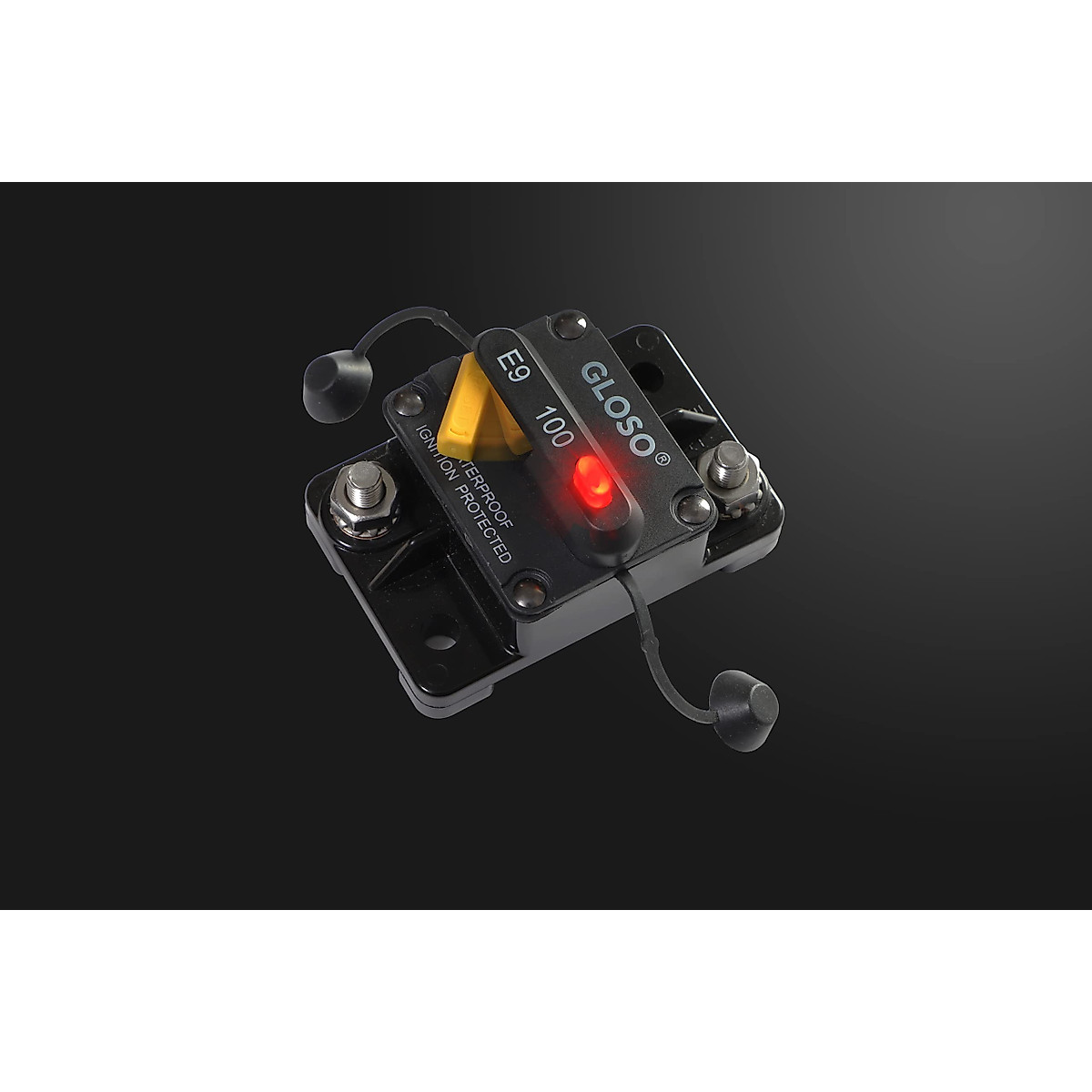 GLOSO E99L LED Indicator, T3 Manaul Reset Breaker for Marine RV Truck Hi-Amp Circuit Breaker (150A)