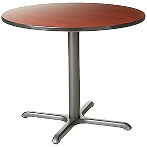 Cain 36" Round Breakroom Table- Cherry