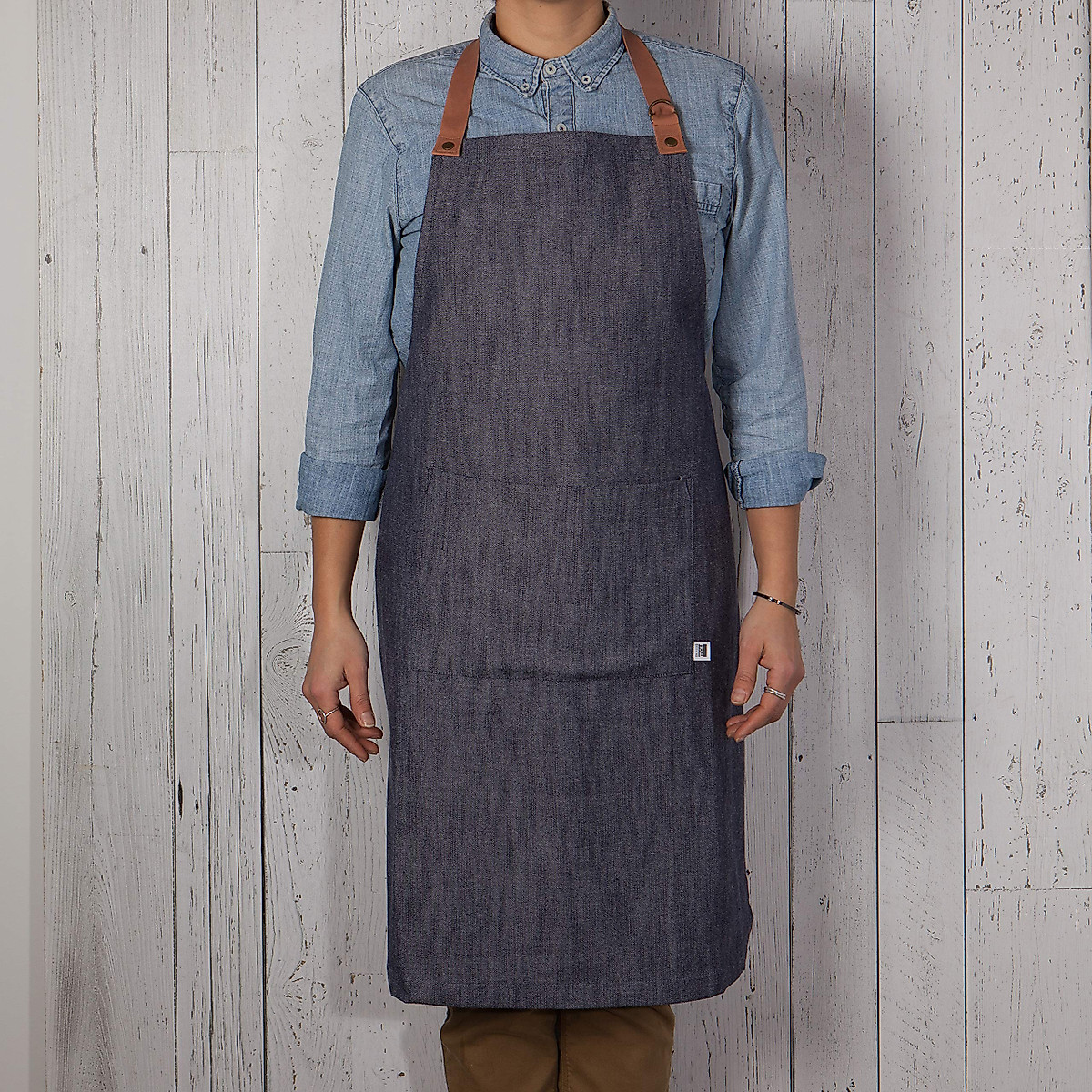 Now Designs Renew Chef's Apron, Denim