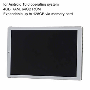 Tablet 10in for Android10, Octa Core CPU Processor, 4GB 64GB Storage, 128GB Expand, Dual Camera, Dual Sim Card Slot, Support Phone Call, (Green)