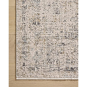 Amber Lewis x Loloi Alie Collection ALE-02 Sand / Sky, Traditional 18" x 18" Sample Rug