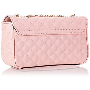 GUESS Rue Rose Mini Crossbody Flap Peach One Size