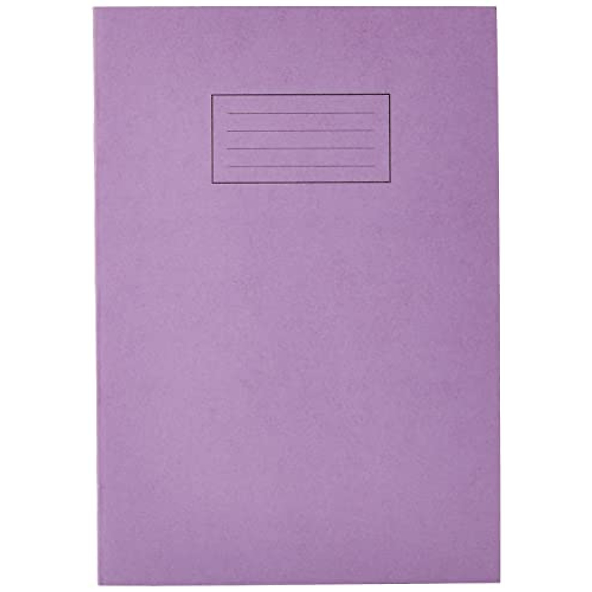 Silvine Exercise Book Ruled and Margin 80 Pages A4 Purple Ref EX111 [Pack of 10]