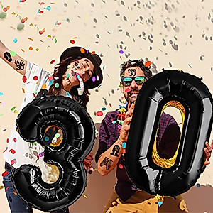 Death to My 20s Party Favors 190PCS+ Temporary Tattoos Rip to My 20s Birthday Party Decorations Supplies, 30th Birthday Black Funeral Party for Women's and Man's Funny Thirtieth Birthday Party