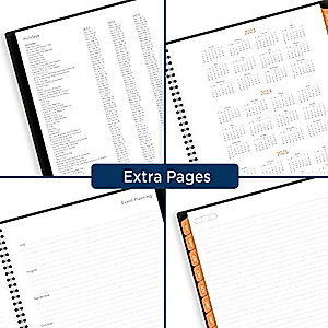 AT-A-GLANCE 2023-2024 Planner, Weekly & Monthly Academic Appointment Book, 8-3/4" x 11", Large, Plan.Write.Remember, Black (70595705)