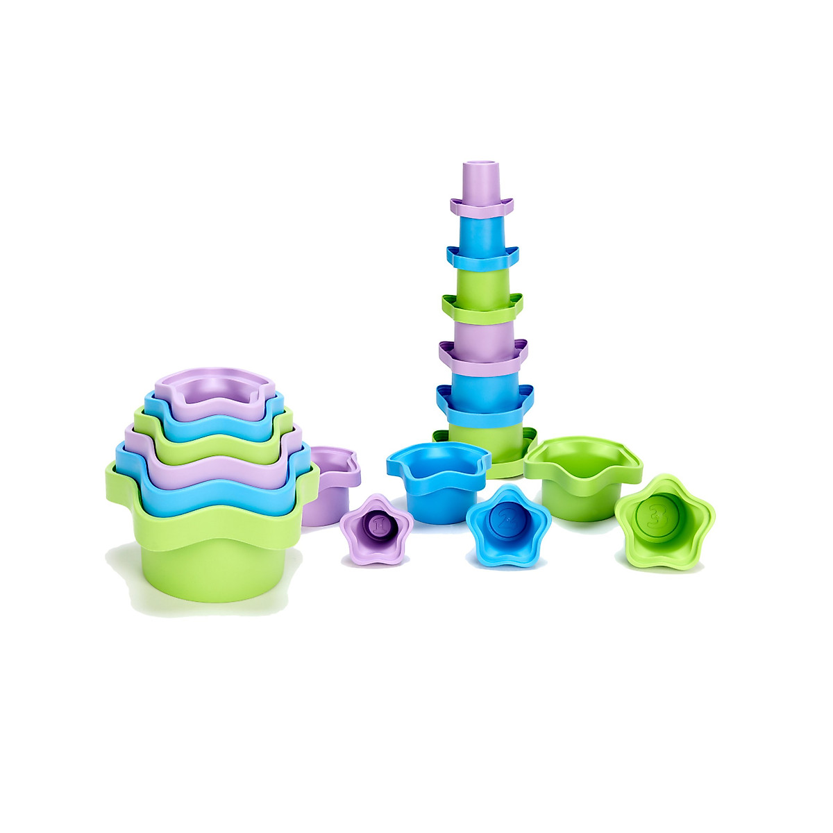 Green Toys Stacking Cups - CB