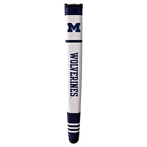 Team Golf NCAA MICHIGAN Golf Putter Grip Team Golf NCAA Golf Putter Grip (Multi Colored) with Removable Ball Marker, Durable Wide Grip & Easy to Control