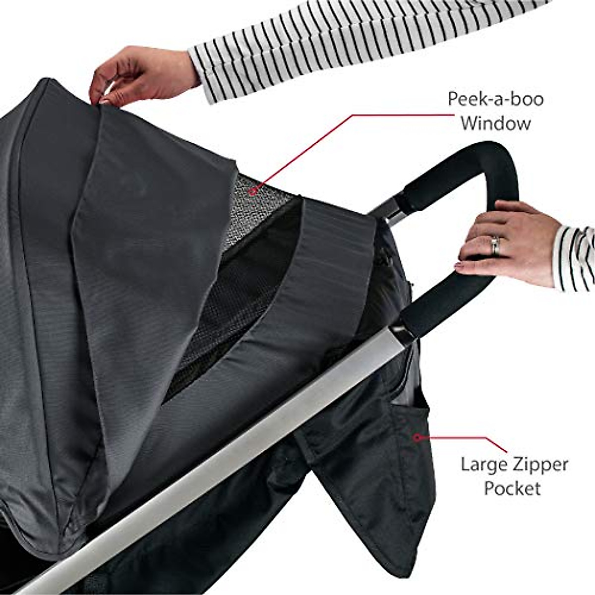 Britax B-Lively Lightweight Stroller, Dove