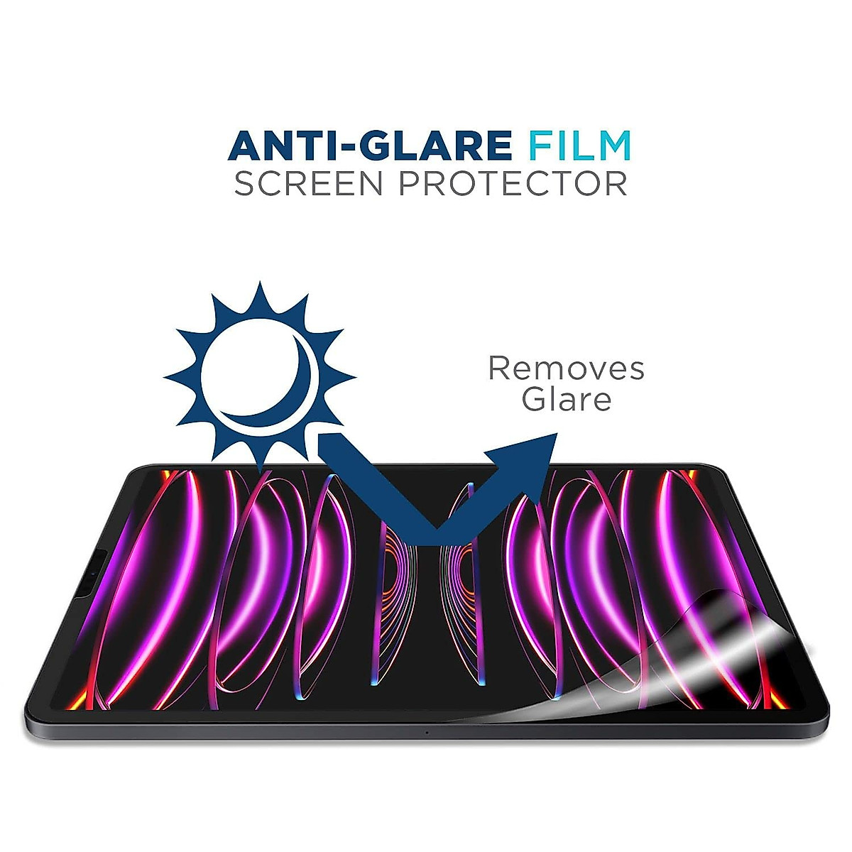 Tech Armor (2 Pack Matte Screen Protector Film for iPad Pro 12.9 Inch (2022/21/20/18) - Perfect for Drawing, Writing, and Note-taking like on Paper