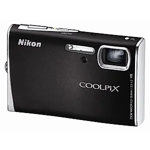 Nikon Coolpix S51 8.1MP Digital Camera with 3x Optical Vibration Reduction Zoom (Matte Black)