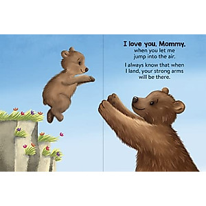 I Love You, Mommy - Children's Padded Board Book - Mom and Baby Bear