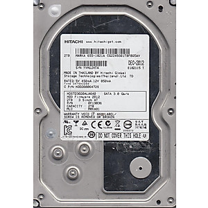 HDS723020ALA640, PN 0F19836, MLC MRKA81, Hitachi 2TB SATA 3.5 Hard Drive
