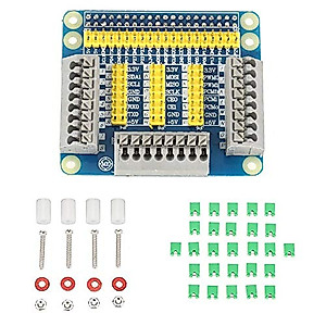 DAOKI GPIO Expansion Board Raspberry Pi Shield for Raspberry PI 4B/3B GPIO Extension Board Multi-Function with Screw Accessories for Raspberry Pi 3/2 DIY Kit