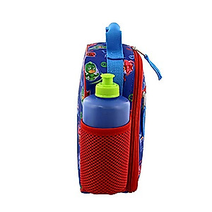 Disney PJ Masks Boy's Girl's Soft Insulated School Lunch Box (One Size, Blue/Red)