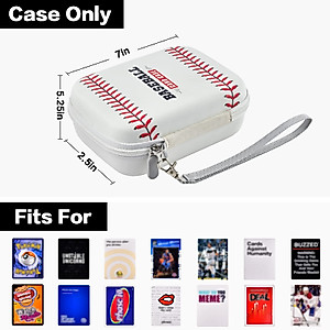 ANKHOH Baseball Football Card Holder Case Compatible with Topps 2021 Baseball Cards Packs, Sports Cards Protectors Storage Box, 400+ Trading Cards Display Binder for PM/MTG/C.A.H and More Collection
