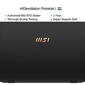 [2022] HIDevolution MSI Summit E13FlipEvo A12MT 13.4" FHD+ 120Hz Touch Screen, 1.5 GHz i7-1260P, Intel Iris Xe, 32GB LPDDR5-4800MHz, 2 TB PCIe SSD