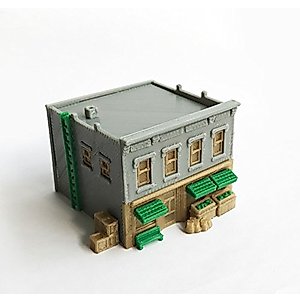 Outland Models Train Railroad City Fresh Food Shop / Store / Market N Scale