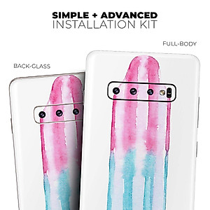 DesignSkinz Summer Mode Ice Cream v4 Protective Vinyl Decal Wrap Skin Cover Compatible with The Samsung Galaxy S20 (Screen Trim & Back Glass Skin)