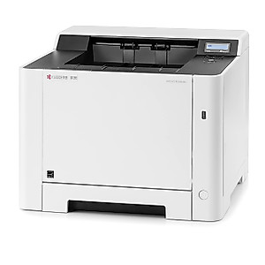 Kyocera ECOSYS P5026cdw Color Network Laser Printer, 27 ppm, Standard 1200dpi, Standard Duplex, Gigabit Ethernet, USB, Wireless & Wi-Fi Direct, Mobile Print, 512 MB Memory, 2 Line LCD Screen