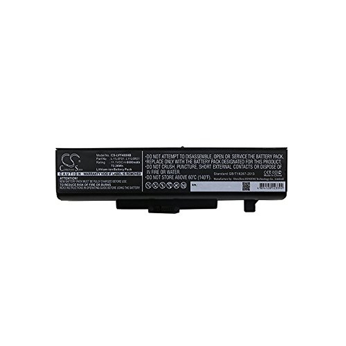 ChoyoqeR Replacement Battery for B4308, B4309, B4310, B480G-ITH, B580A-IFI, B580-M94A5GE, deapad Z380A, G485AX, G485GX, G500 20236, 11.1V/6600mA