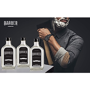 Marmara Barber Cologne - Best Choice of Modern Barbers and Traditional Shaving Fans Glass Bottle (500 ml, No2)