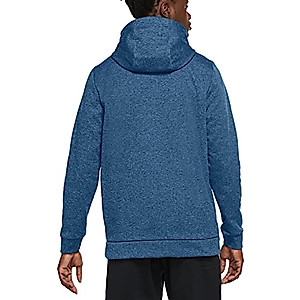 Nike Men's Therma Training Hoodie (as1, alpha, 2x, regular, regular, Hydrogen Blue/Black, XX-Large)