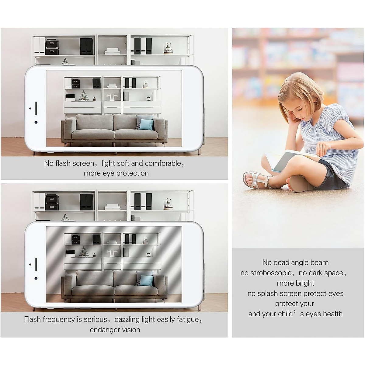 gezee 25W LED Light Bulb, E26 Base LED Lamp, 200 Watt Equivalent, 2500 Lumens, Warm-White 3000K, Non-Dimmable (3-Pack