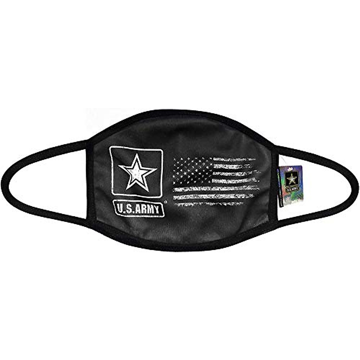 Icon Sports U.S. Army Military Officially Licensed Primary Logo Reusable Face Covering Cloth 01-3