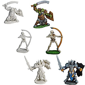 Reaper Miniatures 08906 Learn to Paint Kit Core Skills, Master Series Paint Box Set