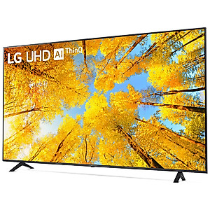 LG 43UQ7590PUB 43 Inch HDR 4K UHD Smart TV 2022 Bundle with 2 YR CPS Enhanced Protection Pack
