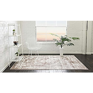 Unique Loom Sofia Collection Area Rug - Salle Garnier (7' 1" x 10', Beige/ Ivory)