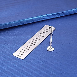 Kvekstio Boss Day Appreciation Bookmark Gifts for Women Men, Coworker Supervisor Retirement Leaving Goodbye Bookmarks for Female Male Lady Bosses, Boss Gift for Mentor Leader