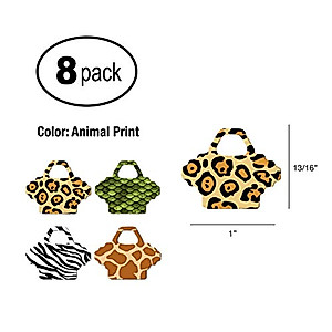Lucky Line Key Skins - Fun Animal Print Key Identifiers for Schlage (18100S)