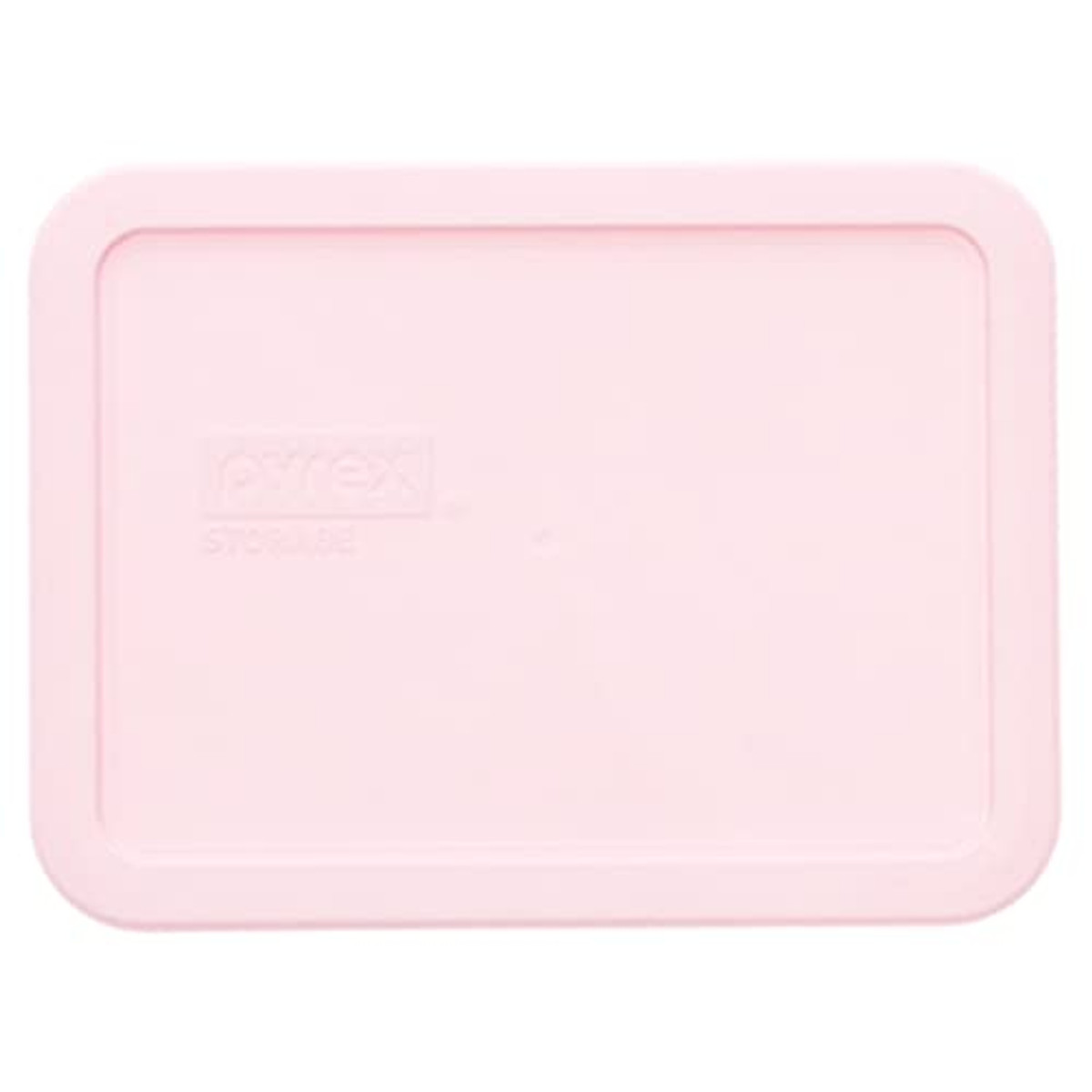 Pyrex (4 7210 3 Cup Glass Dishes & (4) 7210-PC Loring Pink Lids Made in the USA