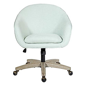 OSP Home Furnishings Nora Office Chair, Mint