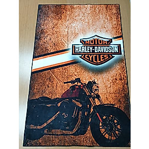 Harley Rug, Motorcycle Rug, Biker Rug, Motorcycle Carpet, Best Rug for Biker