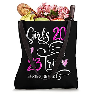 Girls Trip Spring Break 2023 Vacation Matching Group Tote Bag