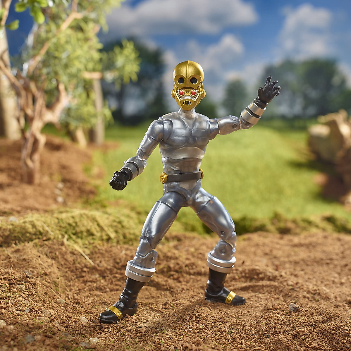 Power Rangers Lightning Collection Zeo Cog 6-Inch Premium Collectible Action Figure Toy with Accessories