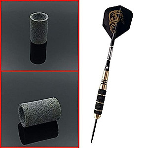 TAODAN 4pcs Dart Sharpeners Steel Tip Point Darts Sharpening Stone Dart Grinder Sharpeners