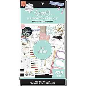 Me & My Big Ideas Planner STCKRS HA, So Much Happy