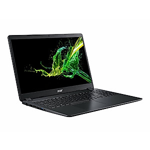 acer Aspire 315 15.6" HD Non-Touchscreen Laptop, Intel Core i5-1035G1 Quad-Core Processor, 8GB DDR4 RAM, 256GB SSD, Ethernet, HDMI, Wi-Fi, Webcam, Numeric Keypad, Windows 10 Home, Black