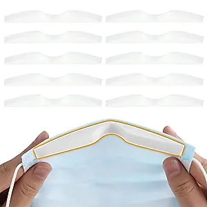Sponge Anti-Fog Nose Bridge Pads Seal Nose Cushion Memory Foam Nose Pads Self-Adhesive Protection Strip Nose Pad for Mask 50 PCS
