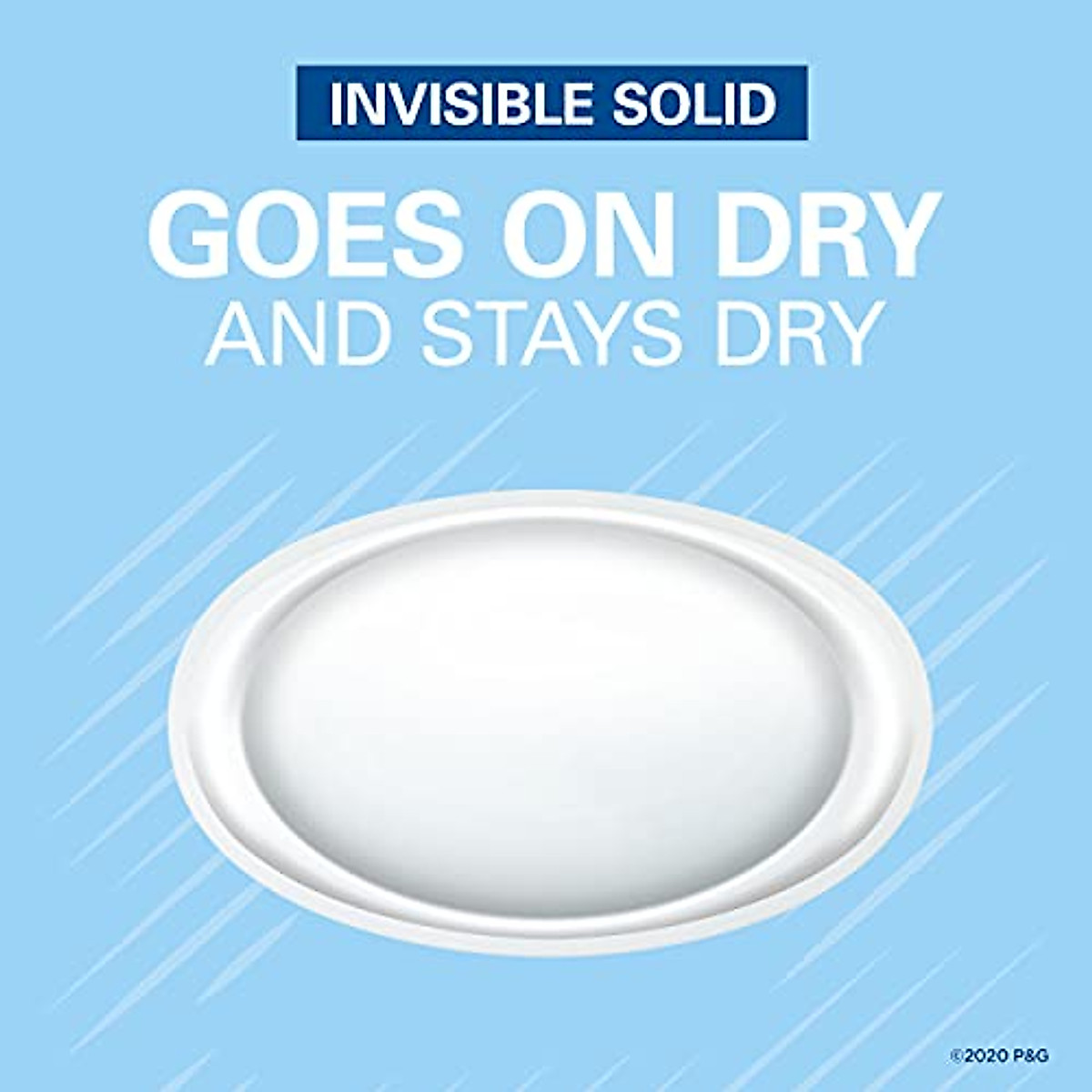 Secret Outlast Invisible Solid Antiperspirant Deodorant for Women, Completely Clean, 2.6 oz - 3 Pack