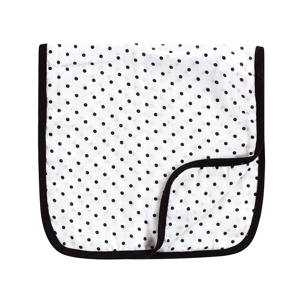 Hudson Baby Unisex Baby Muslin Burp Cloth 7pk, Poppy Daisy, One Size