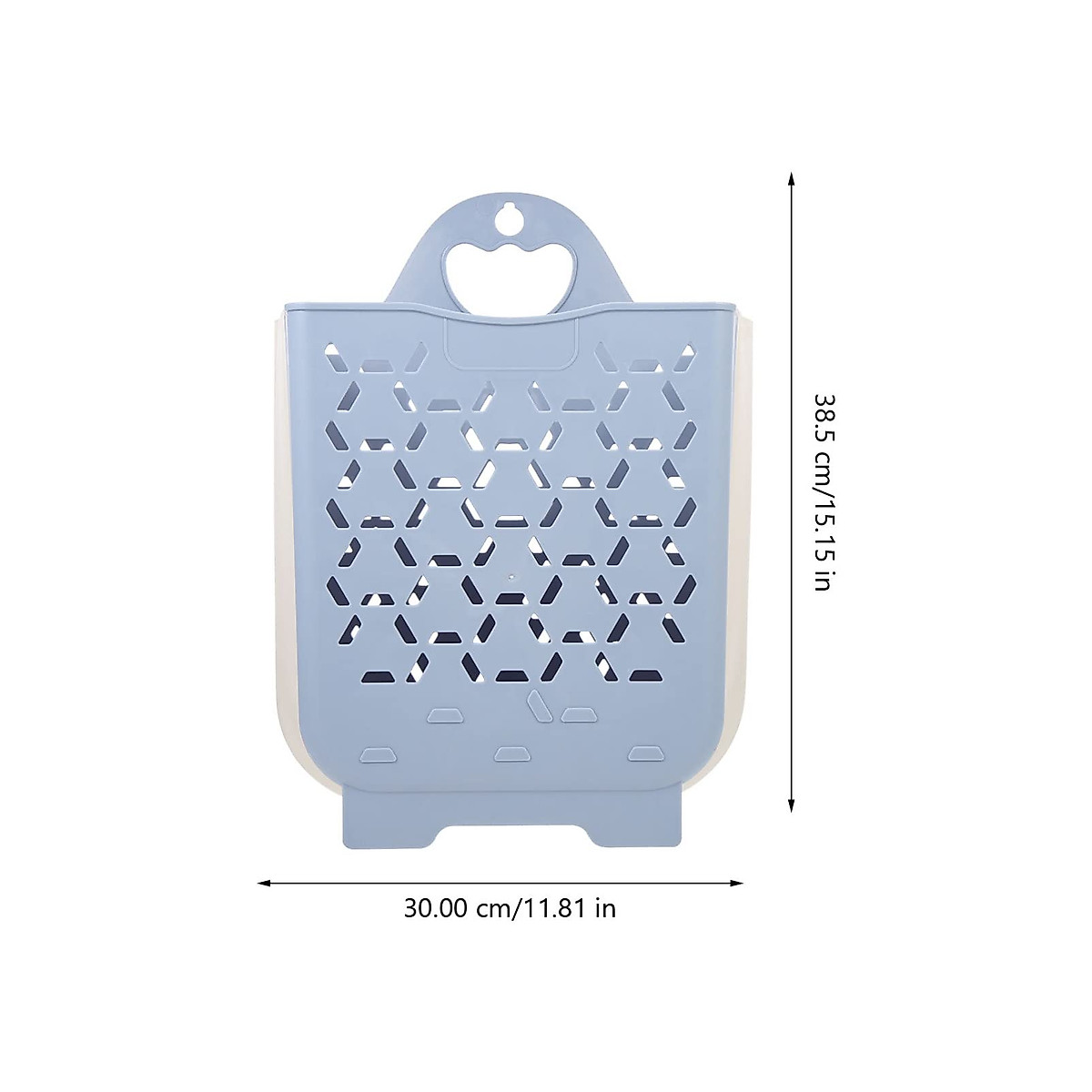 Zerodeko Collapsible Laundry Basket Wall Mount Laundry Basket Laundry Hamper Sundries Storage Holder Clothes Basket Dirty Clothes Organizer Basket for Clothes Basket for Laundry