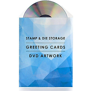 Americopy Clear CPP Die and Stamp Storage Pockets 5.75" x 7.25" - 50 Pieces