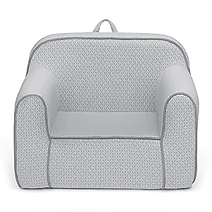 iComfort Memory Foam Chair for Kids for Ages 18 Months and Up, Grey